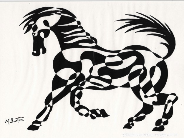 Gallery 1965-74 Continuous Line Drawings | Mick Burton