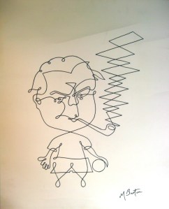 Gallery 1965-74 Continuous Line Drawings | Mick Burton