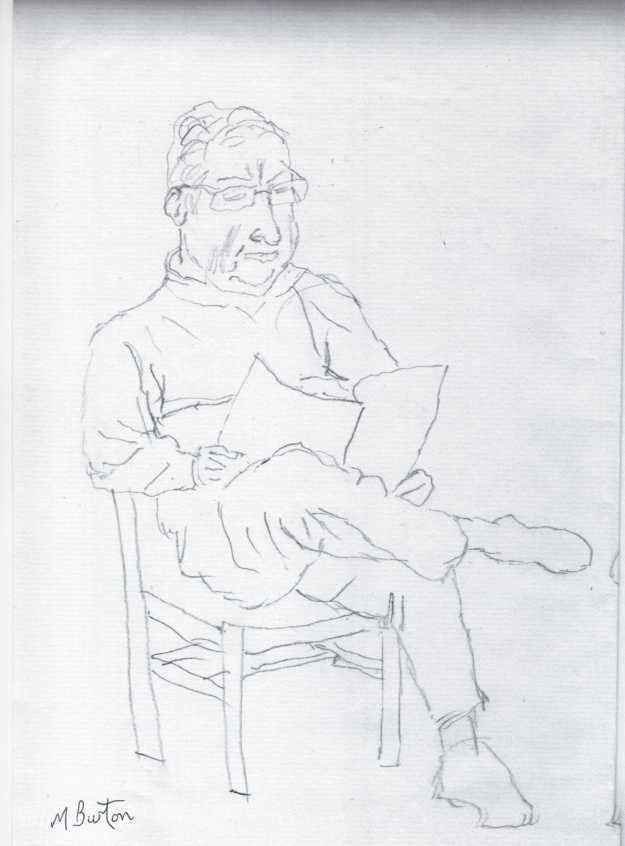 My sort of Continuous Line Drawing | Mick Burton