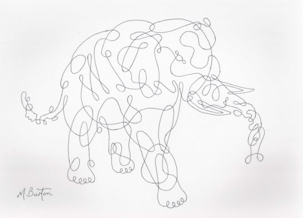 Definition of “Continuous Line Drawing” | Mick Burton
