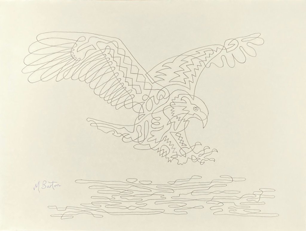 Mick Burton | Continuous Line Drawing